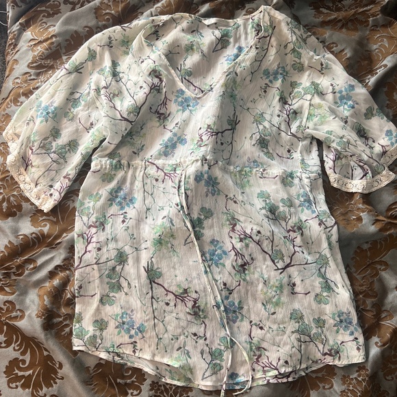 Zara | Swim | Zara Sheer Swim Cover Up | Poshmark
